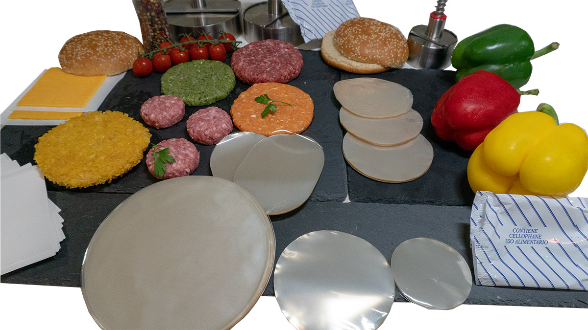 Products Hamburger separator cellophane | Cheese separator